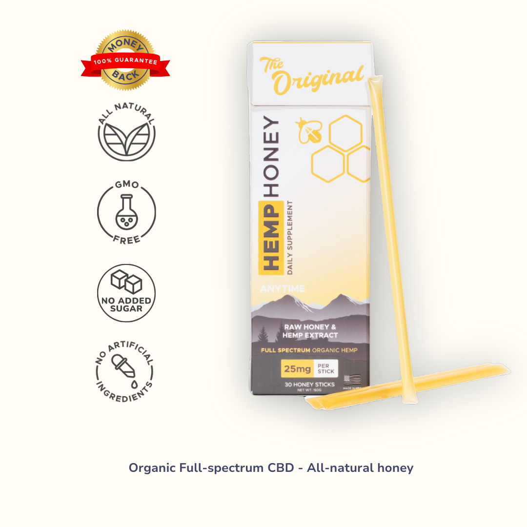 The Original Hemp Honey Sticks | Naturally Infused